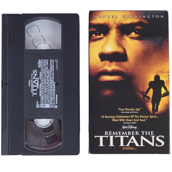 Walt Disney | Toys | Vintage Remember The Titans Vhs | Poshmark